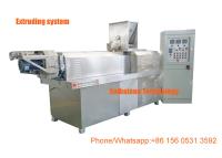 China Twin-Screw Fish Feed Extruder Machine with BV Certification - 100-1000 KG/H Capacity, 380V/220V Options for sale