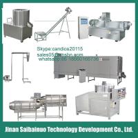 China Twin-Screw Fish Feed Extruder Machine 65-250KW with 120-1000KG/H Production Capacity for sale