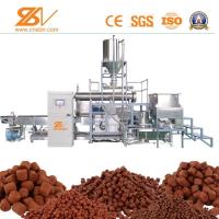 China Multi-functional Dry Pet Food Processing Line with 120-1000 KG/H Capacity and 380V/220V Voltage Options for sale