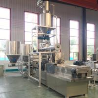 China Large Scale Floating Fish Feed Extruder Machine 380V 50Hz Three Phase Stainless Steel for sale