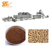 China Fully Automatic Floating Fish Feed Extruder Machine 100-160kg/h with Drying System for sale