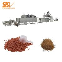 China Floating Fish Feed Pellet Machine 100-160 kg/h Capacity Extruder for Aquaculture for sale