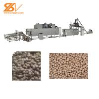 China 500-600kg/H Floating Fish Feed Extruder Machine for Aquaculture Twin Screw 140KW for sale