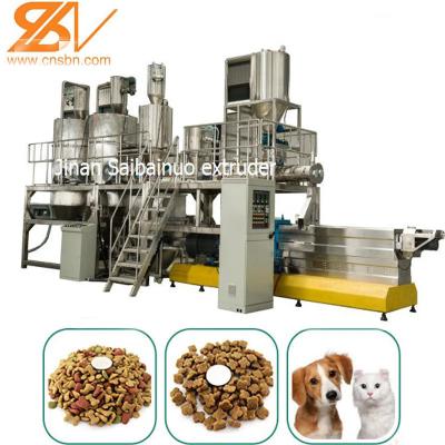 China Dry Wet Pet Food Machine SS201 Pet Food Processing Machines Dog Food Extruder for sale