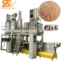 China Floating Sinking Fish Feed Processing Machine Maker Processing Machinery Plant for sale