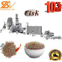 China Fully Automatic Dry Fish Shrimp Feed Production Line PLC Control 150kg/h for sale