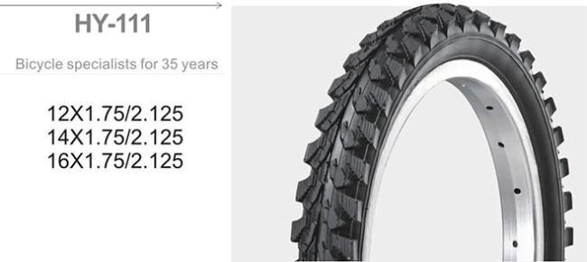 12x1.75/2.125 14x1.75/2.125 16x1.75/2.125 kids bicycle tires