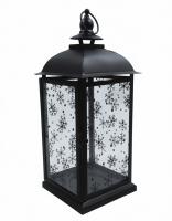 China Customizable Metal Lantern Featuring Adjustable Width Suitable for Ambient Lighting in Restaurants and Bars for sale