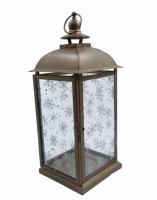 China Customizable Metal Lantern Featuring Adjustable Width Suitable for Ambient Lighting in Restaurants and Bars for sale