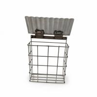 China Industrial Wire Cage Basket Wire Mesh Container Rust Resistant For Storage / Material Handling for sale