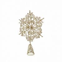 China Reusable Metal Star Tree Topper Rust Resistant For Holidays for sale