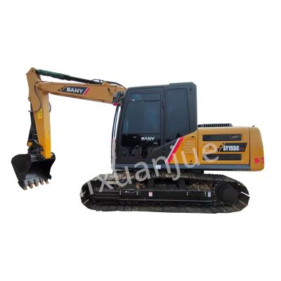 Cina 173kw Sany 155 escavatore di seconda mano attrezzature di movimento terra in vendita