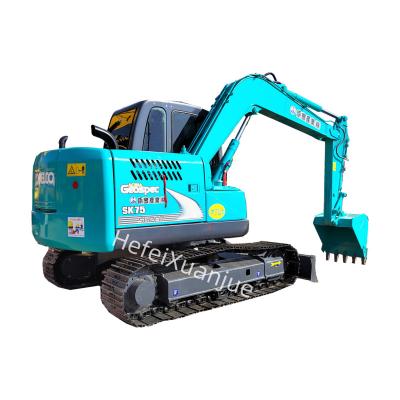 Cina SK75 Escavatore Kobelco usato in ottime condizioni con 500 ore di lavoro in vendita
