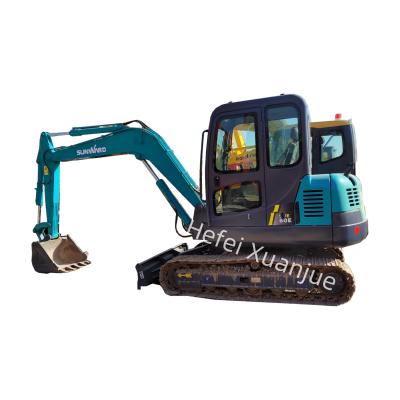 China 2020 SWE60E Excavadora solar usada con horas de trabajo 800 para construcción de edificios en venta