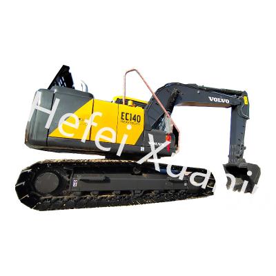 China Desempenho confiável Utilizado Volvo Digger Modelo EC140 Com velocidade de viagem 3,2/5.5 à venda