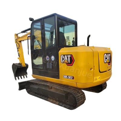 Китай CAT 305.5E2 В 2020 году использованные гусеничные экскаваторы C2.4 DI Модель двигателя продается