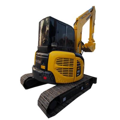 Cina PC55MR Nel 2021 usato Komatsu escavatore per scavo pesante 5945mm Max di scavo altezza in vendita