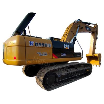 China Excavadoras usadas CAT 330DL com 200 / 1900KW de potência nominal Excavadoras de lagarta com 620 tanques de combustível à venda