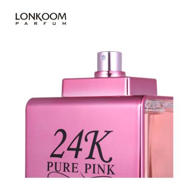 Cina Profumo di parfum di Lonkoom per il produttore Floreale-fruttato del profumo dell'EDP 24K dell'oro puro originale delle donne 100ml duraturo in vendita
