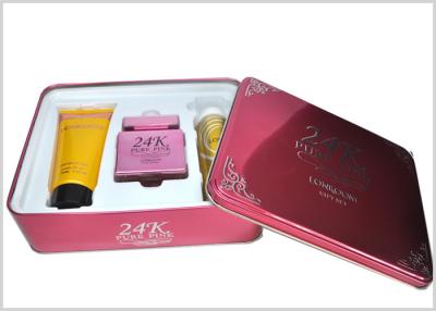 China Grupos cor-de-rosa puros do presente do perfume de 1802GS 24k com Deo Spray à venda
