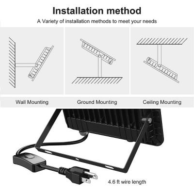 China SMD Remote Control Outdoor Flood Light IP66  , 5000K 60w LED Flood Light for sale