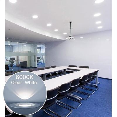 China Anti Glare Ceiling Dimmable LED Flush Mount Light 4 Inch 8.5w 6000k Clear White for sale
