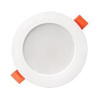 China Plastic Backlit Flat Slim Round Panel Light 7W 5CCT 3 Inch Ultra Thin COB for sale