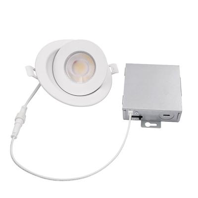 Cina Il fuoco del giunto cardanico ha valutato il tipo dell'interno a 4 pollici del vaso 10w di Dimmable il LED Downlights in vendita