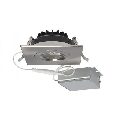 China FCC Passed Plastic Dimmable LED Downlights 4inch 12W CRI 90 With Square Trim for sale