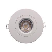 China Matt White Tri Colour Dimmable LED Downlight , Gimbal LED Downlight AC12V for sale