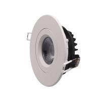China Matt White Tri Colour Dimmable LED Downlight , Gimbal LED Downlight AC12V for sale