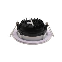 China Matt White Tri Colour Dimmable LED Downlight , Gimbal LED Downlight AC12V for sale