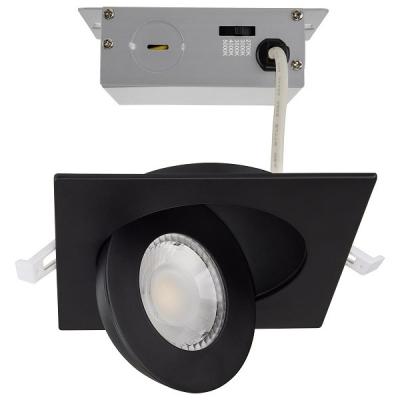 Cina L'UL ha certificato il quadrato Downlight, luce messa bulbo oculare di Trimless di 4inch 9w in vendita