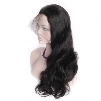 China Frontal lace closure wigs Human hair for sale