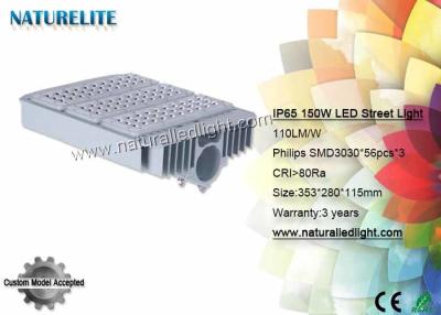 China CRI70-85 150W Led Street Lights , AC90-305V Road Lighting energy - saving for sale
