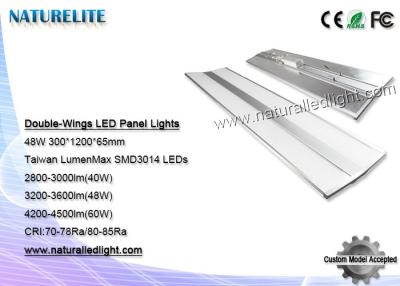 China 48W Double-wings LED panel lights 24 Smd Led Panel Cool White for 300*1200*65mm for sale