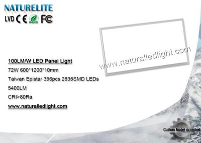 China 5400LM LED Panel Lights 72 W  Led Panel 620 x 620 100 LM / W for sale