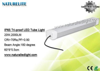 China 0.6 M 20 W  Led Tubes Lights , Led t5 Tubes 2000LM 180 Degree Bus Station for sale