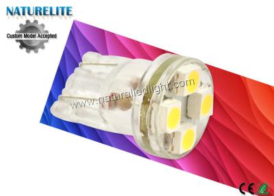 China CE RoHS Ultra Bright Pinball LED Bulbs T10 WG 4SMD 3528 10-12LM for sale