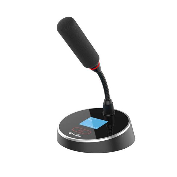 Quality Custom Wired Digital Conferencing Equipment Conference Delegate Mic Desktop for sale