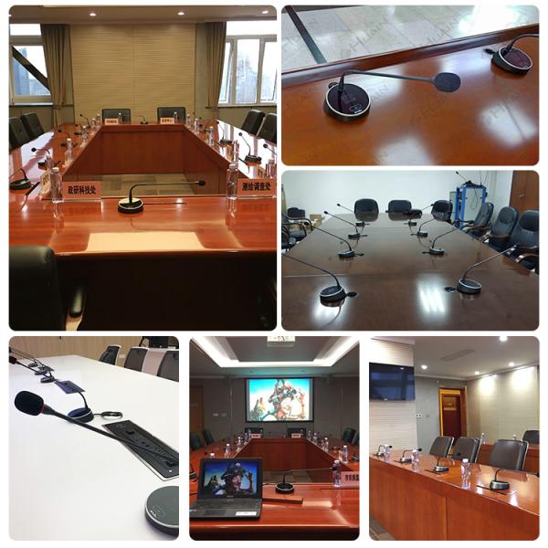 Quality Custom Wired Digital Conferencing Equipment Conference Delegate Mic Desktop for sale