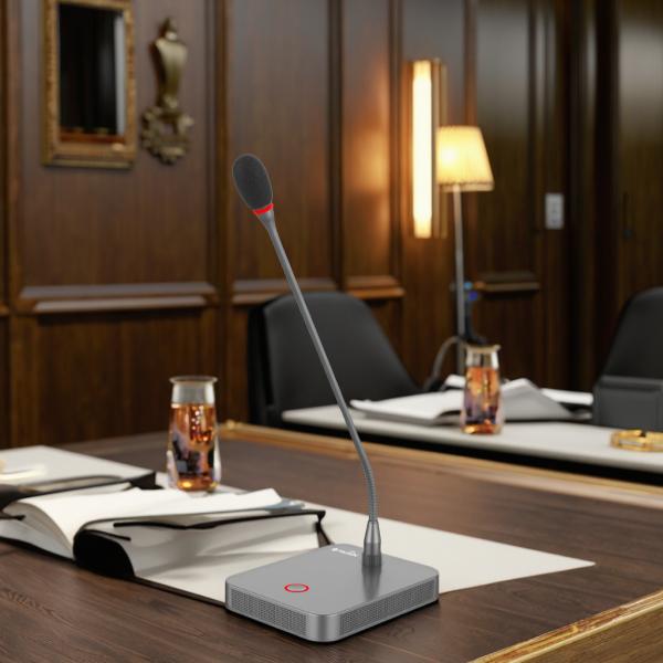 Quality HUAIN Anti-Theft All-Digital Conference Microphone Secure Conference System for sale