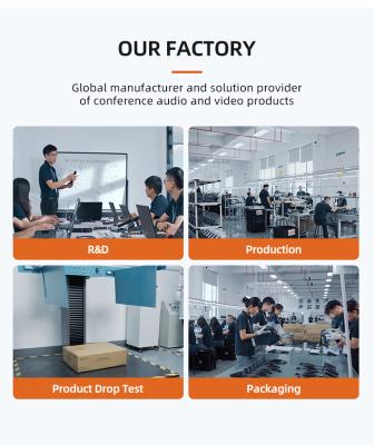 China Centralized-controlled Flexible Under-desk Anti-eavesdropping Shield Security Conference System for sale