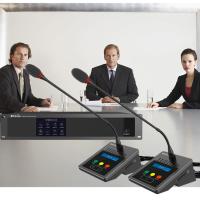 Quality HUAIN Desktop Digital Wired Audio Video Conference Microphone System Professiona for sale