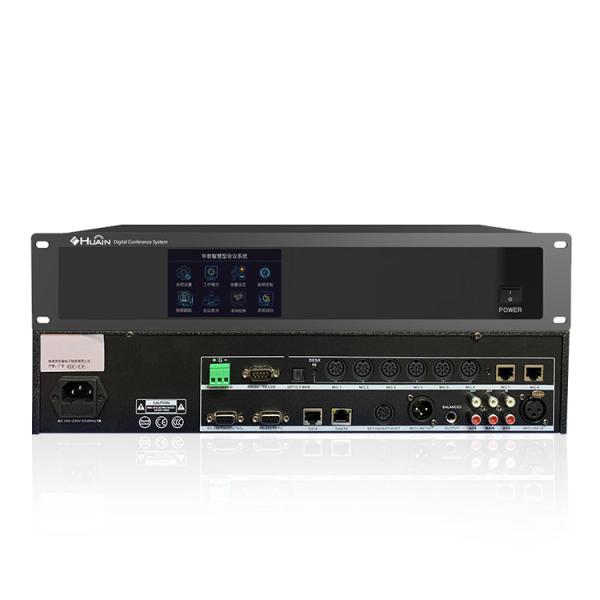 Quality HUAIN Desktop Digital Wired Audio Video Conference Microphone System Professiona for sale