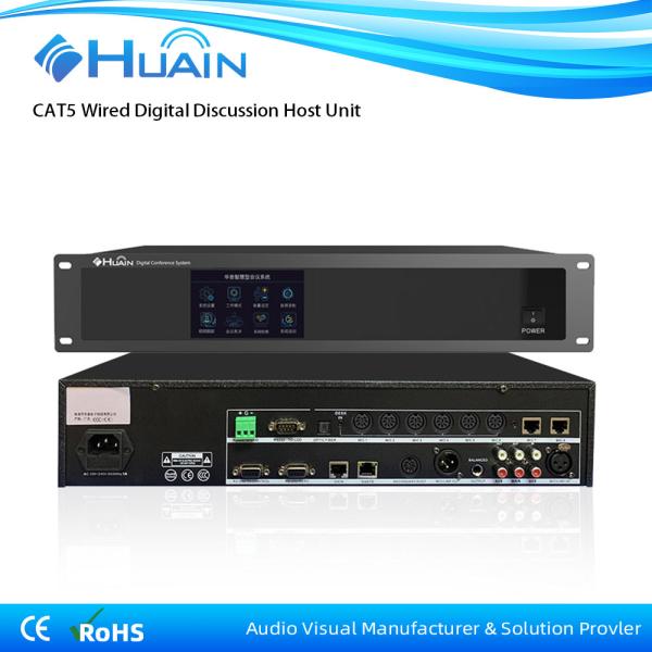 Quality HUAIN Parliamentary Wired Meeting Microphone Table Digital Conference System for sale