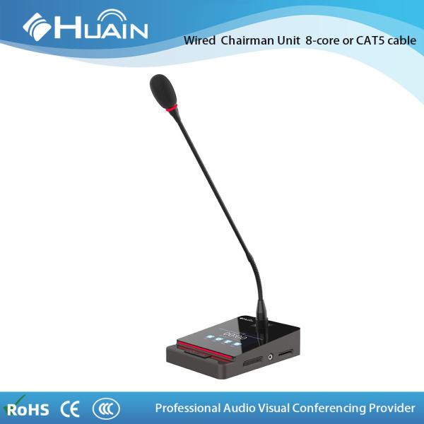Quality HUAIN 3.5 " Inch LCD Screen Desktop Conference Digital Microphone Discussion for sale