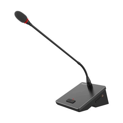China HUAIN Audio Visual System Wired Basic Conference Delegate Microphone System with Physical Button for sale