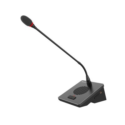 China HUAIN Digital Basic Gooseneck Wired Delegate Conference Microphone Console for Audio Visual System for sale