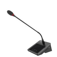 Quality HUAIN Network Conference System Table Microphone DSP Wired Dante Microphone Unit for sale